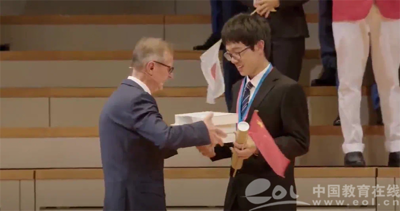 包揽三项世界第一 杭二中毛炜杰夺国际化学奥林匹克(IChO)世界冠军 —浙江站—中国教育在线